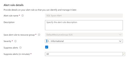 Monitor Sql Database Free Space Azure Cloud And Ai Domain Blog