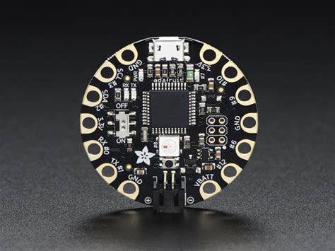 Customizable LED Display Hat WearableWednesday Adafruit Industries