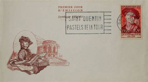 Timbre QUENTIN DE LA TOUR WikiTimbres