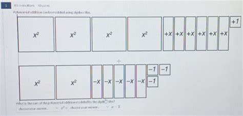 Polynomial Addition Can Be Modeled Using Studyx Polynomial Addition Can Be Modeled Using Studyx
