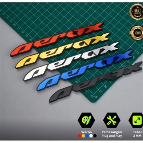 Jual Aerox Logo D Emblem Shopee Indonesia