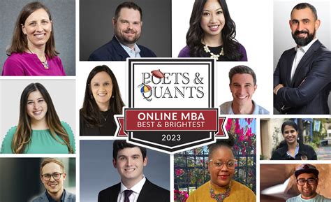 Poets Quants For Execs Best Brightest Online MBAs Class Of 2023