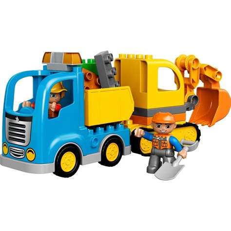 LEGO DUPLO 10812 Pásový bagr a náklaďák | Maxíkovy hračky