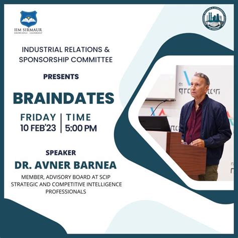 Dr Avner Barnea On Linkedin Industrial Relations And Sponsorship