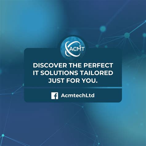 Acmtechltd It Solutions For Your Digital Needs Acmtech Posted On The Topic Linkedin