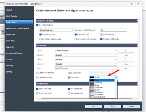 Annotations On Chromatogram Report Openlab 25 Forum Chromatography Software Agilent Community
