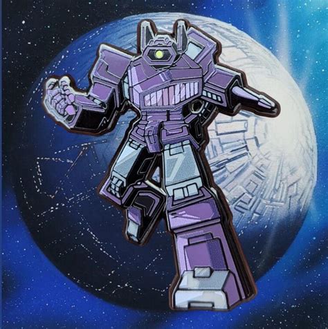 Shock Bot Pin Etsy