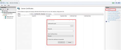 how to install one ssl certificate on two different windows server