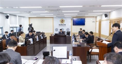 경북도의회 지방소멸대책특위 저출생 문제 극복 위한 대책 필요성 강조