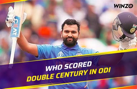 List Of Double Centuries In Odi Cricket 200 Runs In Odi