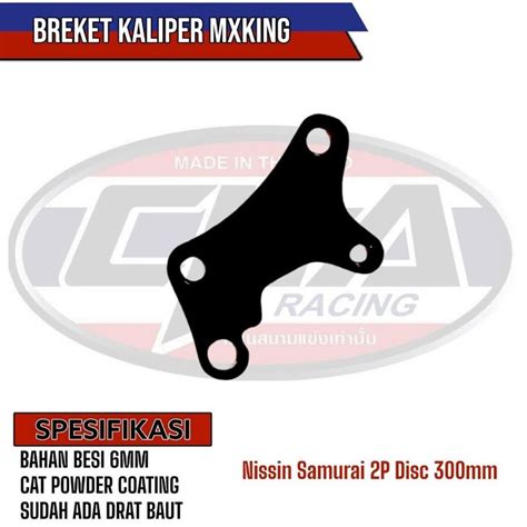 Jual Breket Kaliper MXKING Kaliper NISSIN SAMURAI 2 Piston Shopee