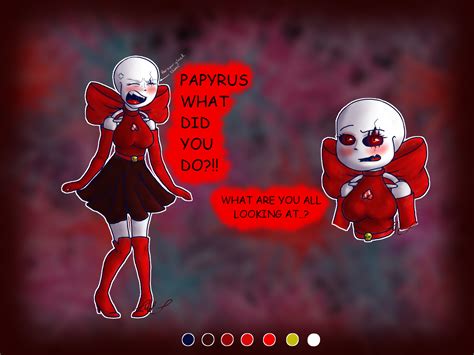 Female Fellswap Sans Raspberry By Tay3 On Deviantart