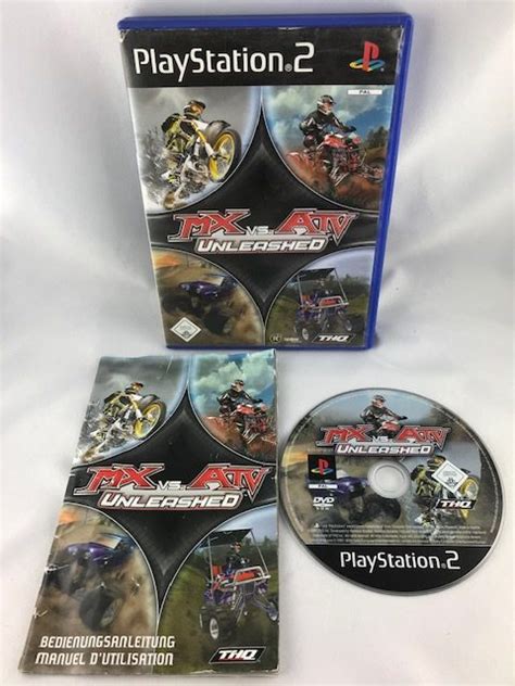 MX vs ATV Unleashed Ps2 Playstation 2 eredeti játék konzol game