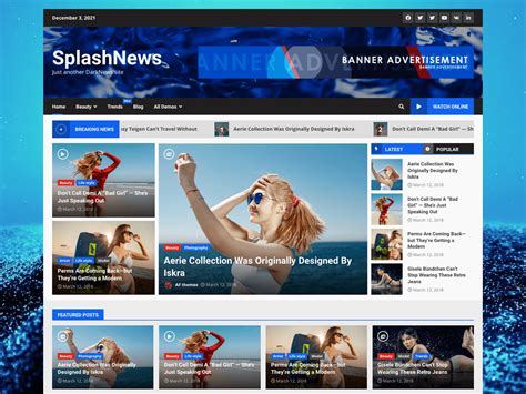 Splashnews Wordpress Theme