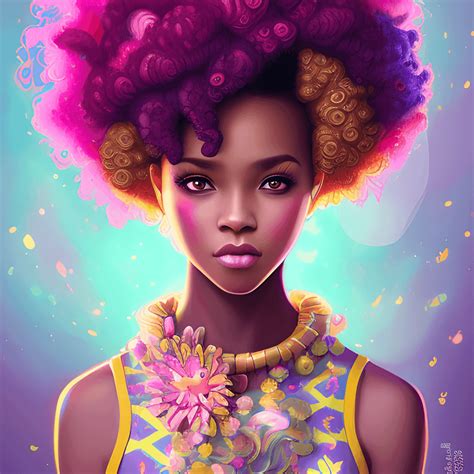 African American Princess · Creative Fabrica