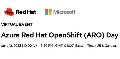 Mike G On Linkedin Azure Red Hat Openshift Aro Day