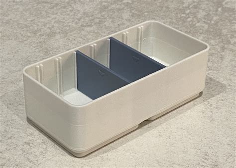 Parametric Gridfinity Bin With Dividers By Tlisek Download Free Stl