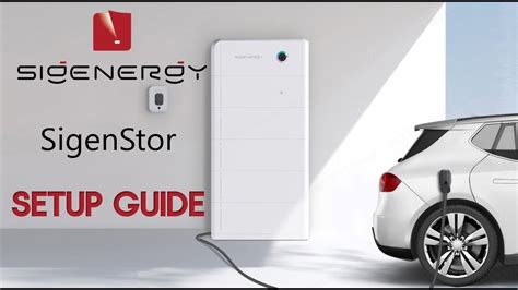 Sigenergy Sigenstor Installation Video Howto Sigenergy Solar Youtube
