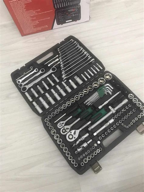 Професионални гедоре 151 части German Pro Eu Tools гаечни ключове гр София Красна поляна 1