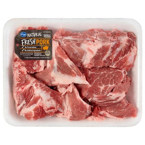 Kroger® Natural Fresh Pork Neckbones 1 Package Kroger