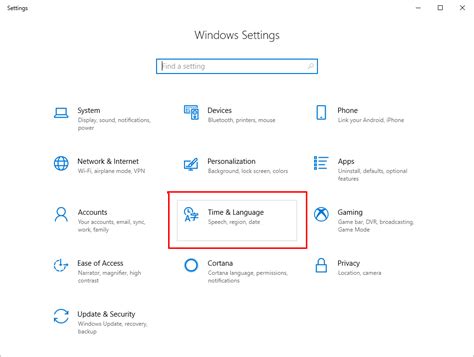 Regional And Language Options Windows 10