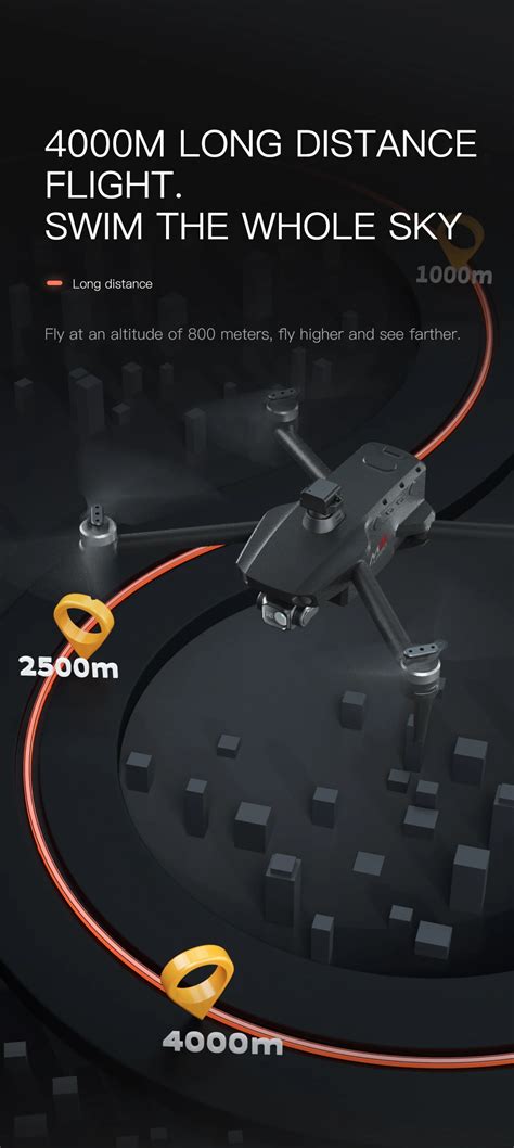 M11 Turbo Gps Drone 4k Camera Brushless Motors And Long Control Distance