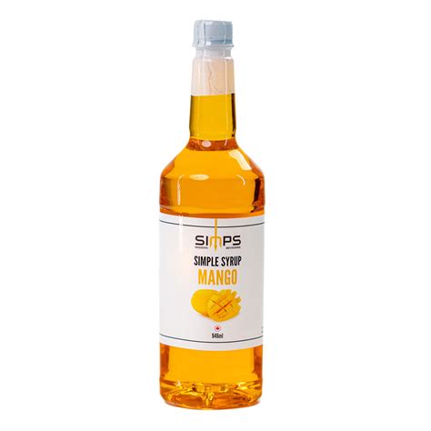 Simps Mango Syrup Simps Modern Beverage Inc