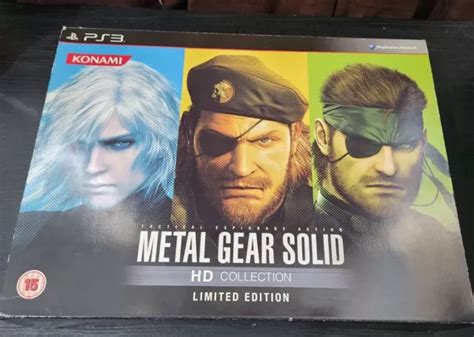 Metal Gear Solid Hd Collection Limited Edition Ps3 Playstation 3 Gc