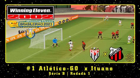 Winning Eleven 2002 Brasileirão 2023 Ps1 Série B 1 Atlético Go X