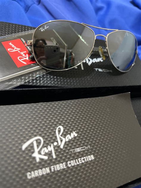 Ray Ban Carbon Fibre Collection Mens Fashion Watches And Accessories