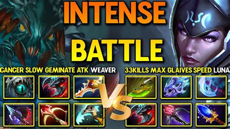 Truly Intense Carry Battle Cancer Slow Geminate Attack Weaver Vs