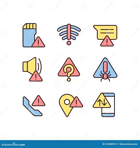 Common Electronic Symbol Illustration Of Basic Circuit Symbols Electrical Symbols Cartoon