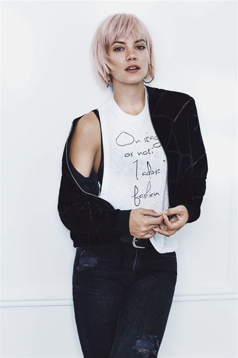 Lily Allen By Ryan Thwaites For Vero Moda Winter 2015 Collection Hawtcelebs