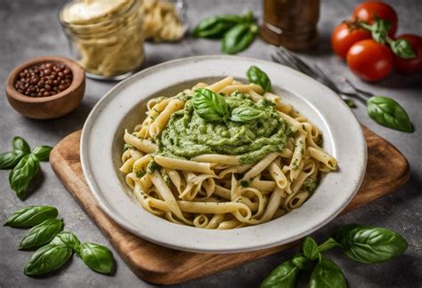 Vegan Pesto Pasta Sauce Moonbasil Cooking