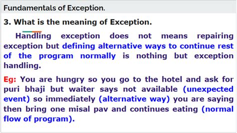 What Is Exception Handling In Java Data Structures And Algorithms