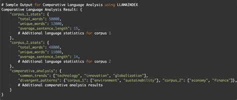 Decoding Language: Advanced Linguistic Analysis with LlamaIndex