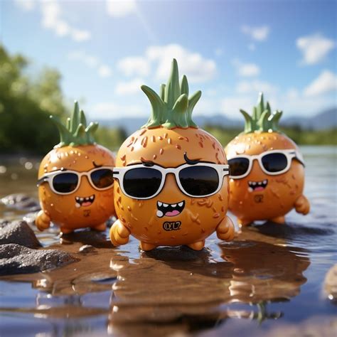 Premium AI Image Onion Character