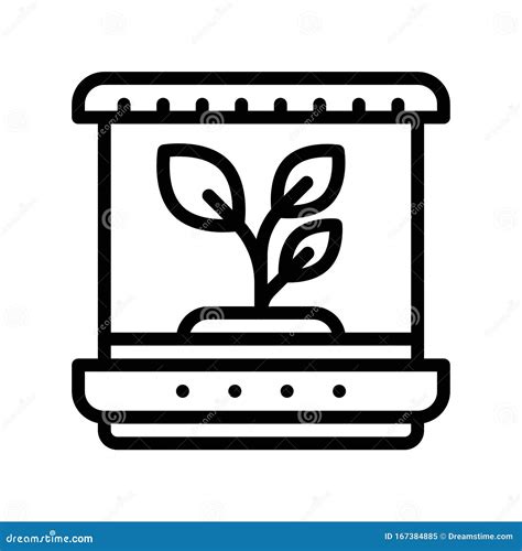 Plant Tissue Systems Vector Illustration Labeled Biology Structure