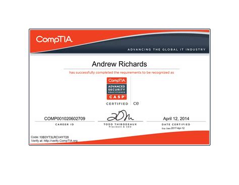 CompTIA Advanced Security Practitioner PDF Credit Cards Personal Debt