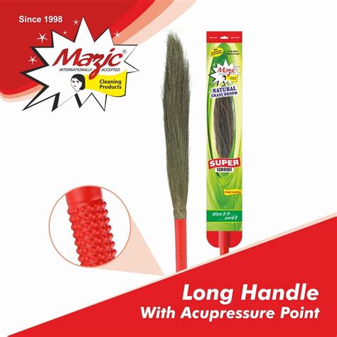Grass Broom Phool Jhadu Clean Riddhi At ₹ 60piece Grass Broom In