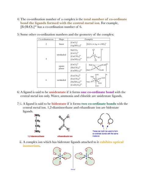 Chemistry Zimsec Chapter 25 Transition Elements Pdf Chemistry Science