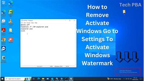 How To Permanently Remove Activate Windows Go To Settings To Activate