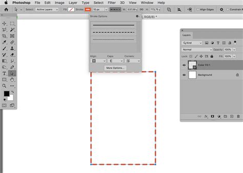 How Can I Stroke A Line With Dashes Instead Of A S Adobe Community