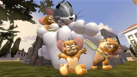 Ticklish Tom 2 Jerry Clones By Bettr4booty On Deviantart