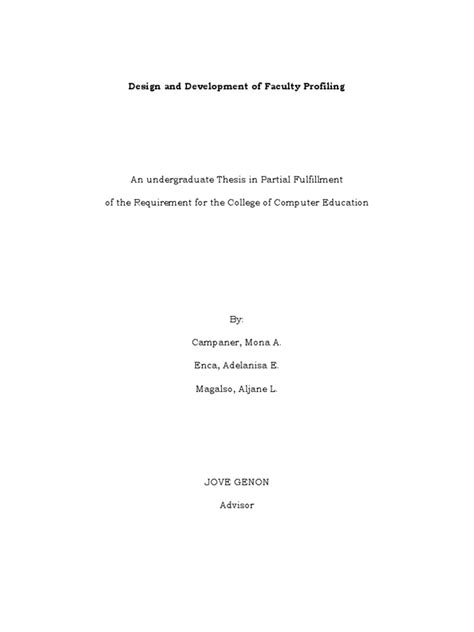 profiling pdf information data