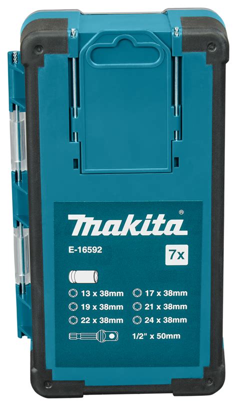 E 16592 Krachtdoppenset 7 Delig Makitanl