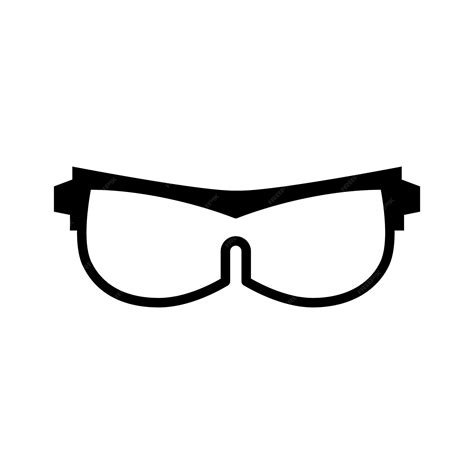 Premium Vector Safety Glasses Icon Vector On Trendy Design