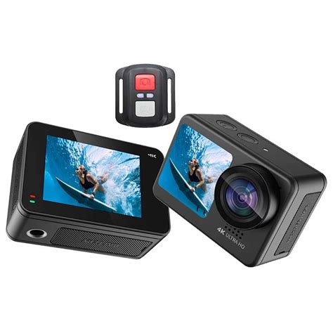 X3 5m Body Waterproof 4k Action Camera Eis Dual Screen Remote Control