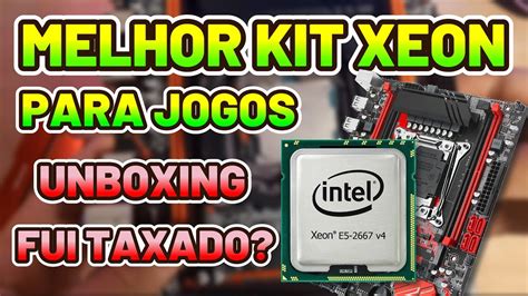 PLACA MÃE MACHINIST E5 RS9 PROCESSADOR XEON E5 2667 V4 UNBOXING DO
