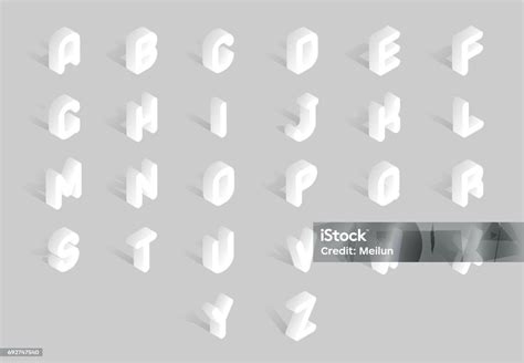 아이소메트릭 소프트 라인 추상 복고풍 빈티지 편지 알파벳 기호 Abc 글꼴 3d 인쇄 술 상징 벡터 일러스트 레이 션 등측투영법